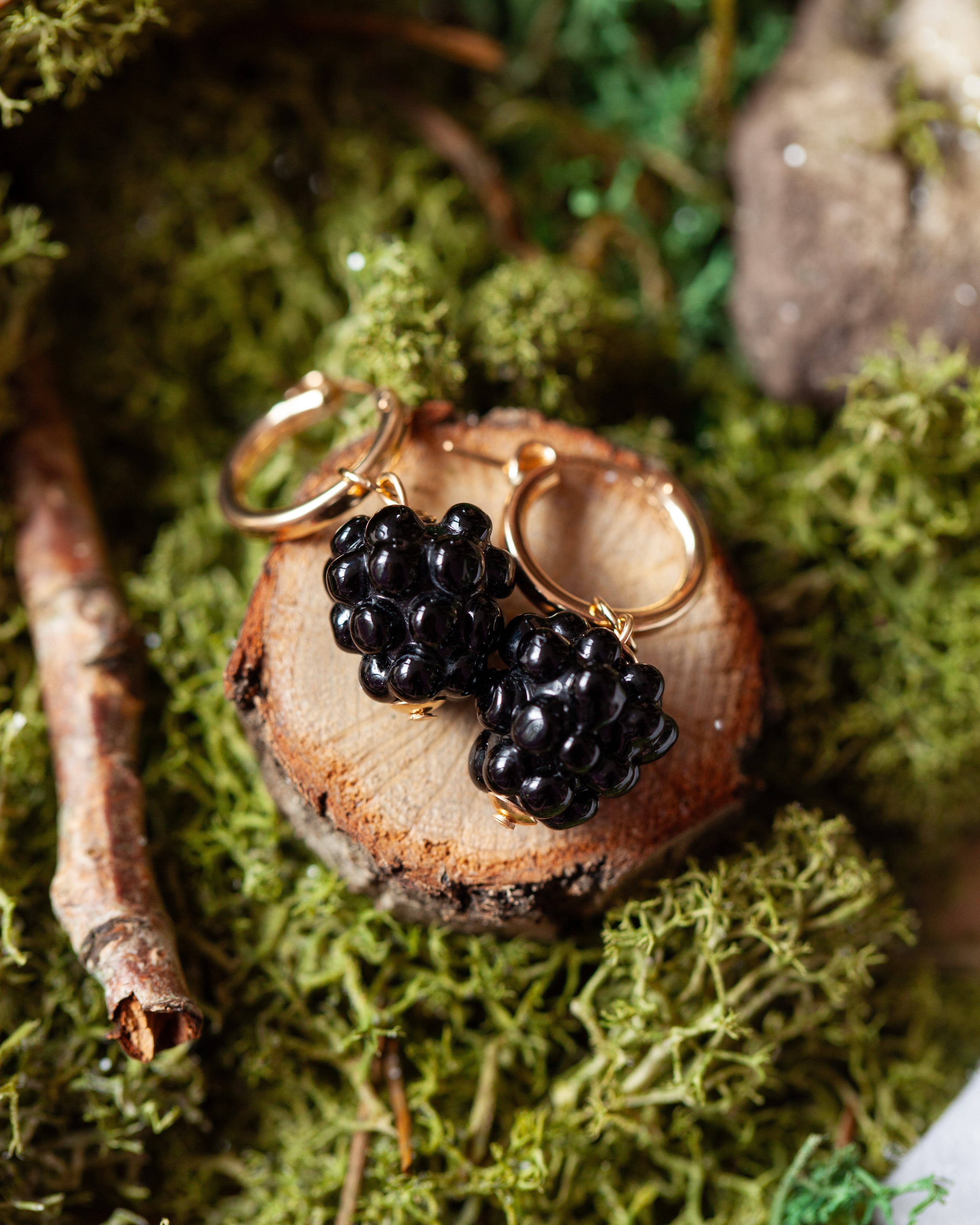 Blackberry Earrings – Picnic Blanket